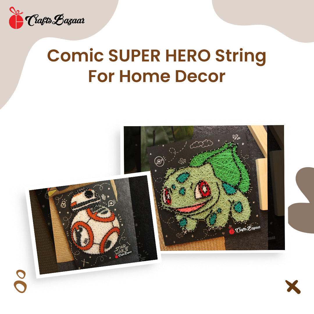 Comic Super Hero String For Home Décoration – Craftsbazaar