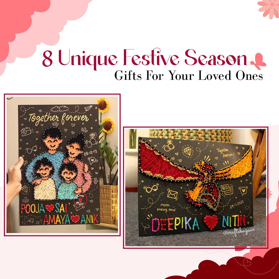 8 Unique Festive Season Gifts For Your Loved Ones – Craftsbazaar