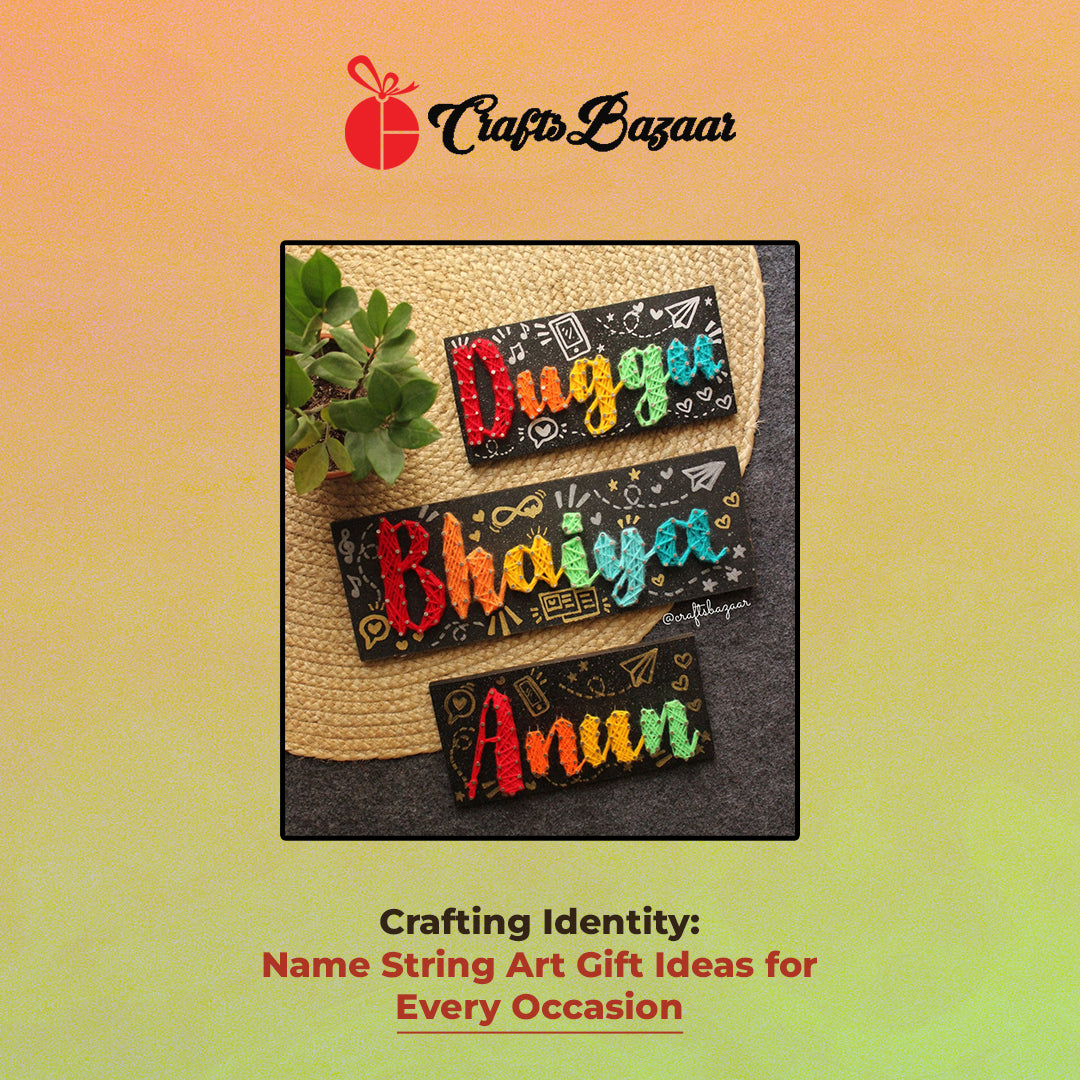 Crafting Identity: Name String Art Gift Ideas for Every Occasion ...