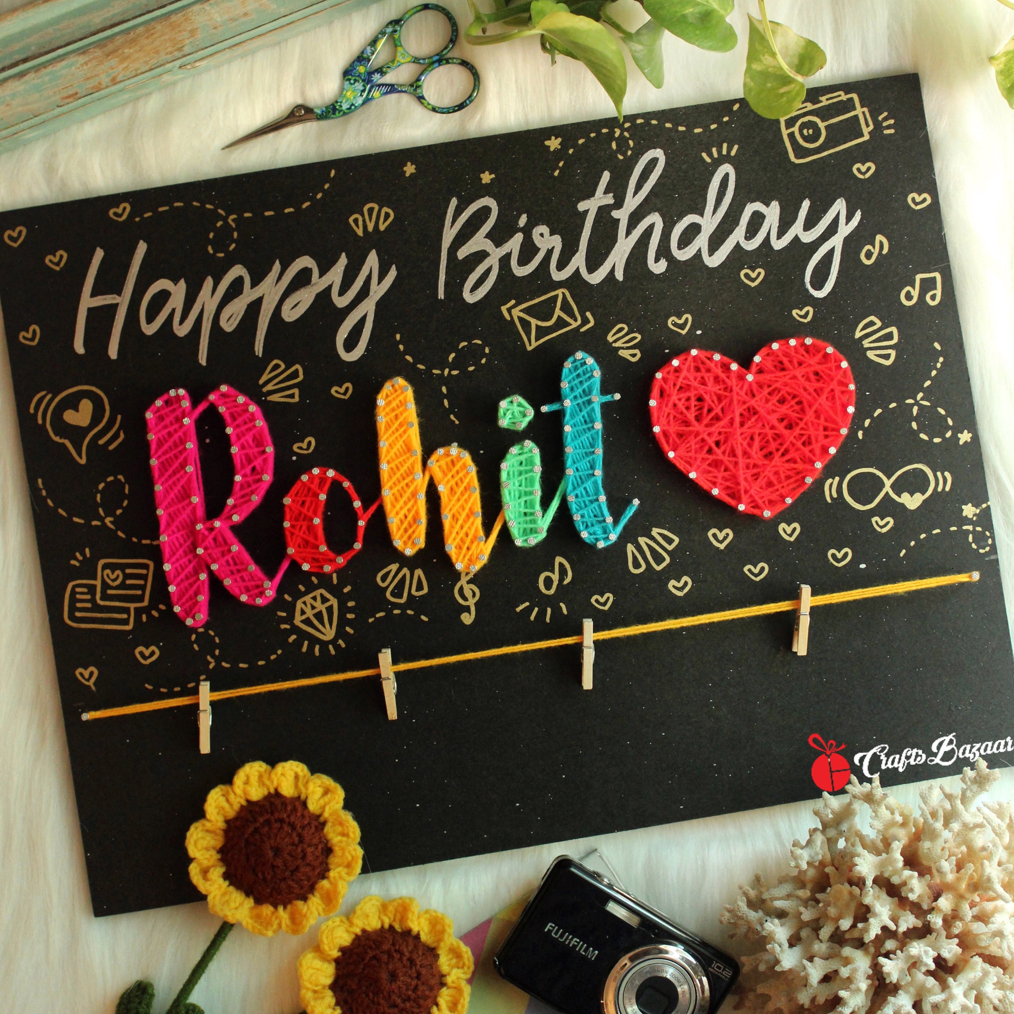 Birthday String Art - Creative DIY Crafts & Gift Ideas – Craftsbazaar
