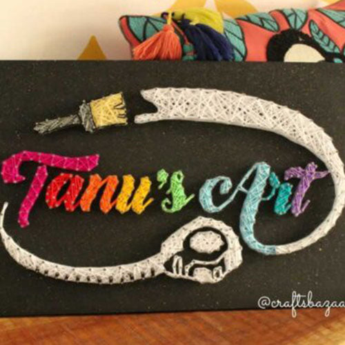 Customise Brand & Logo with String Art - Craftsbazaar