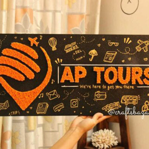 Customise Brand & Logo with String Art - Craftsbazaar