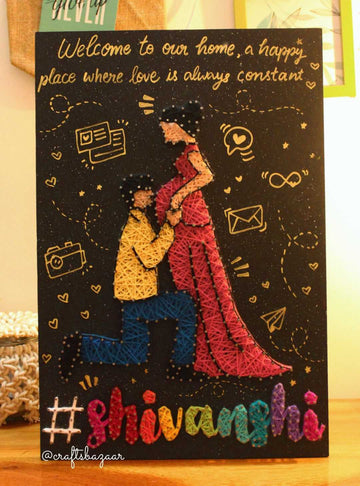 Family String Art - Creative and Fun Craft for Families – Craftsbazaar