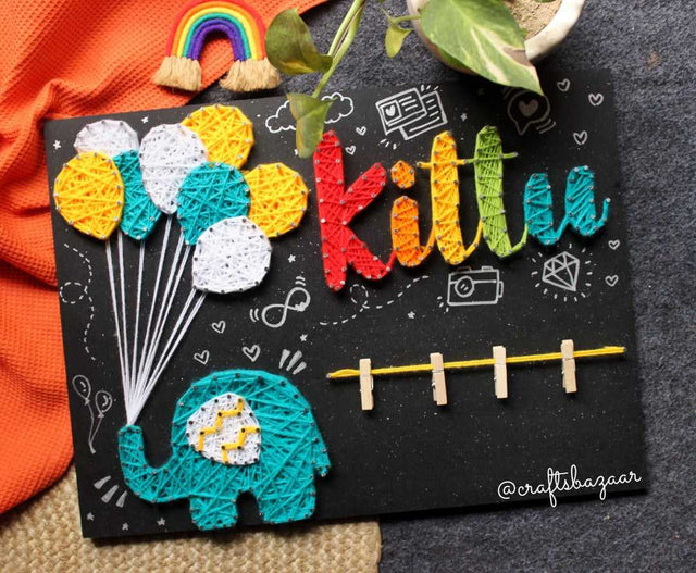 Personalized String Art Gifts for Kids – Craftsbazaar