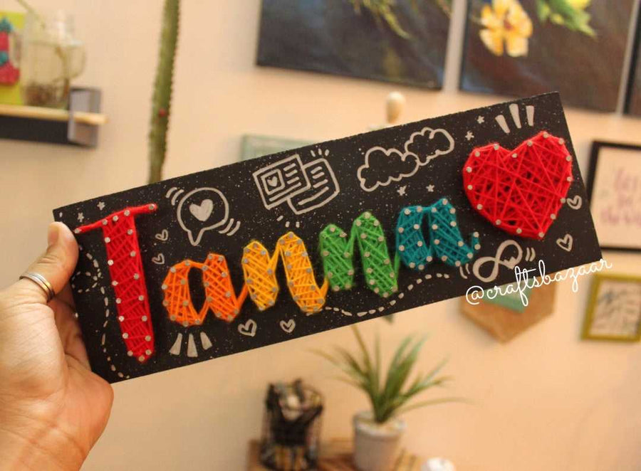 Personalized Name String Art Designs & Patterns – Craftsbazaar