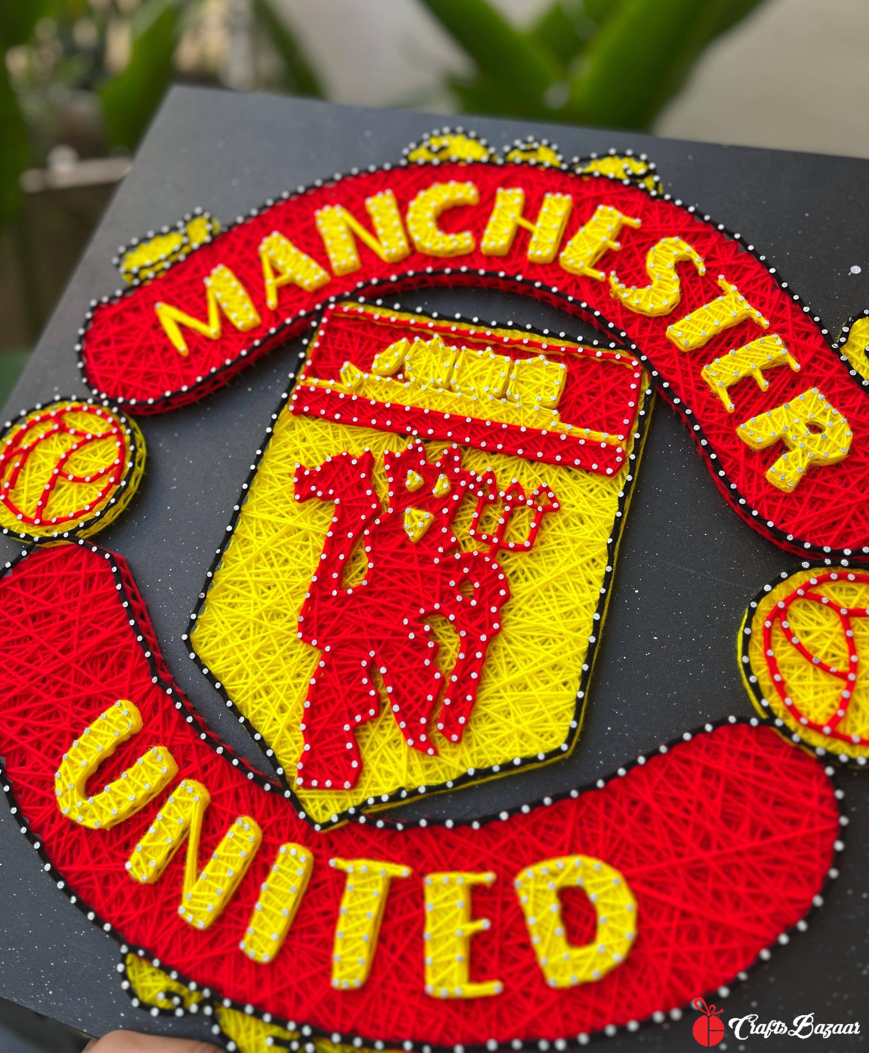 Manchester String Art - Official FIFA String Art Kit – Craftsbazaar